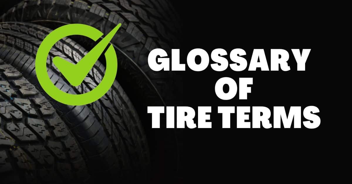 DrivenWheels - Glossary of Tire Terms - Driven Wheels